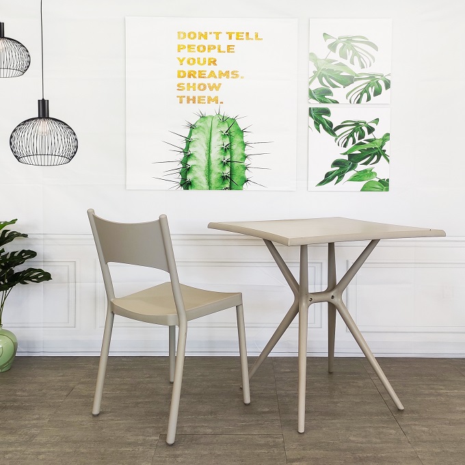 Square Polyethylene Table 4012 | bzmaka