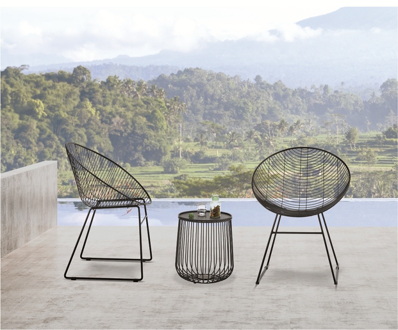 Metal Modern Chairs Alessi Poêle Collection Chair Polished Steel