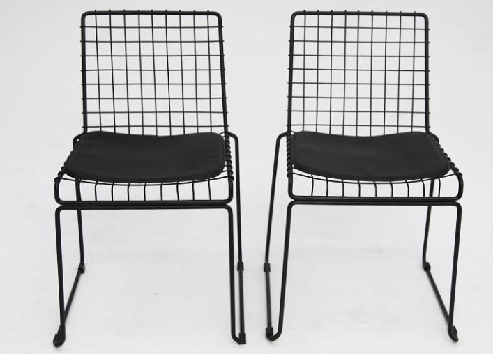 Why Black Wire Chairs Are Just A Winner | bzmaka