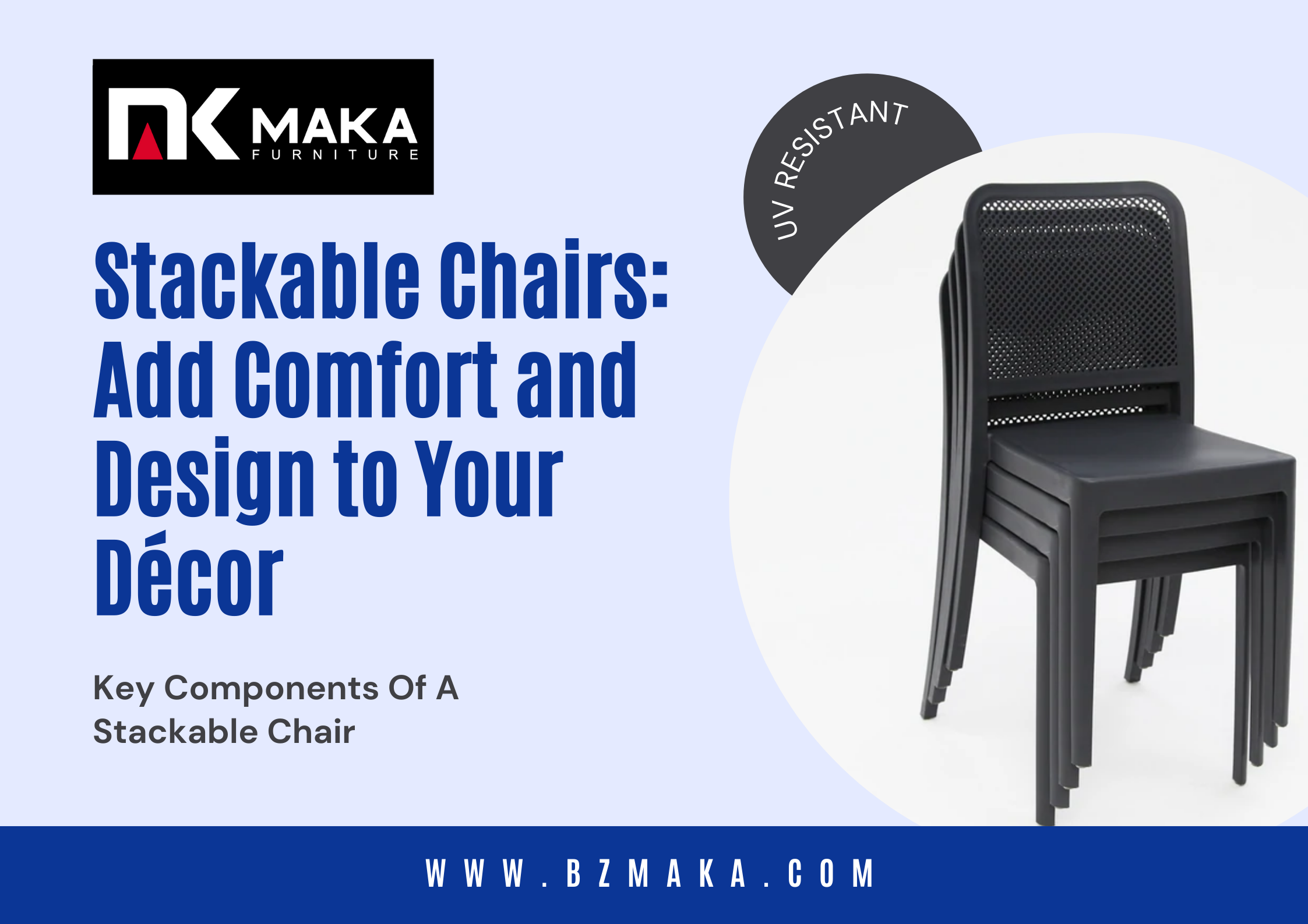 Stackable Chairs: Add Comfort and Design to Your Décor | bzmaka