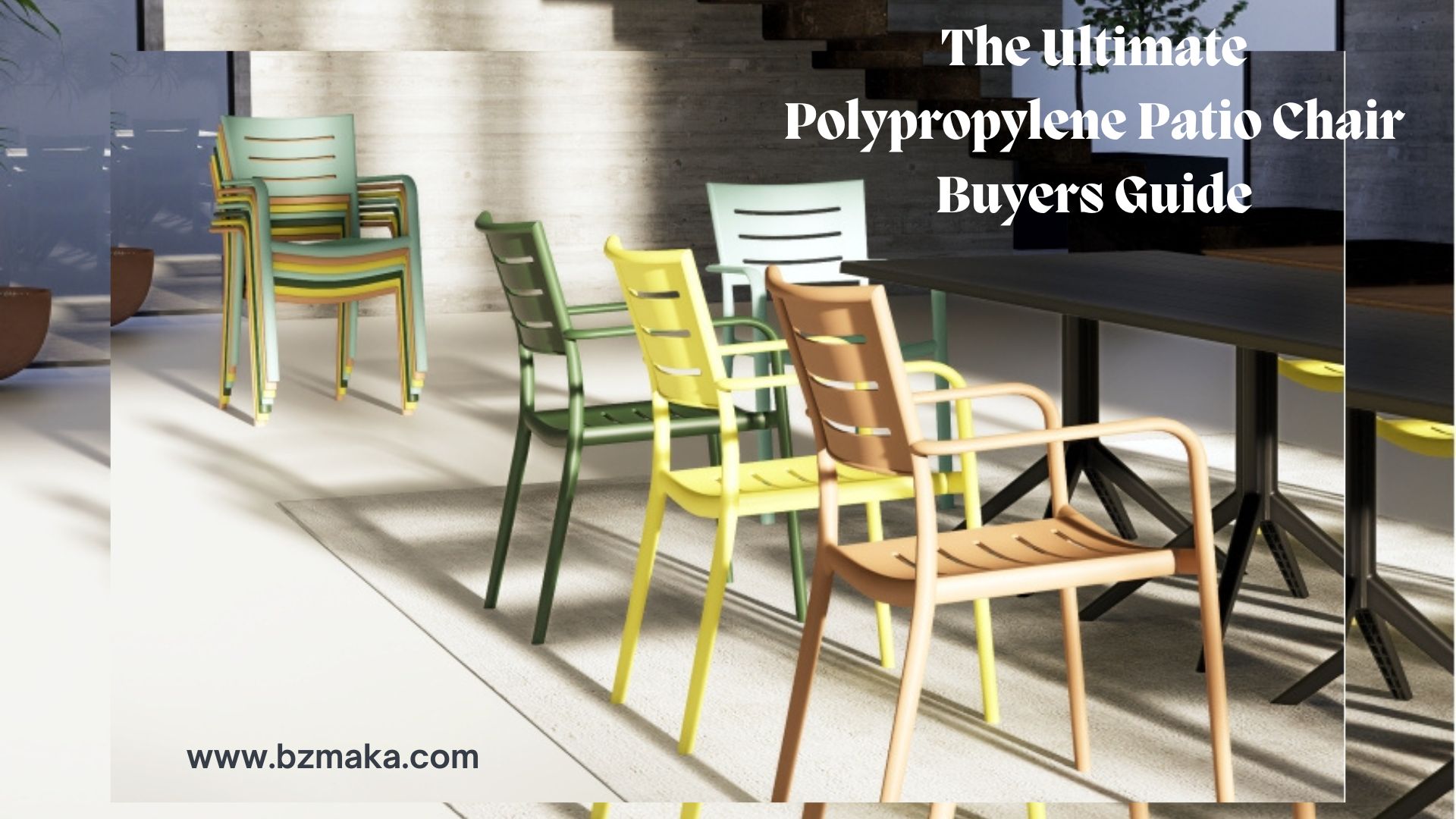 The Ultimate Polypropylene Patio Chair Buyers Guide | bzmaka